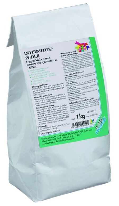 Intermitox-Puder zur Milbenbekämpfung online bestellen bei siepmann.net
